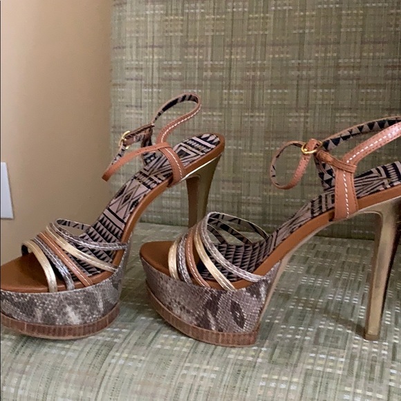 Jessica Simpson | Shoes | Jessica Simpson Platforms Leather Upper ...